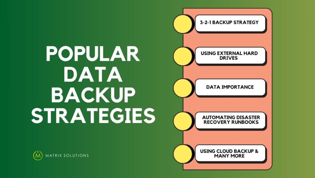 Creating A Backup Strategy To Optimize Data Recovery Services